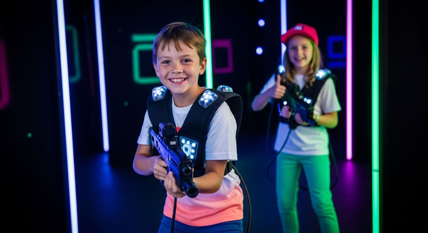 How Much Does a Kids Laser Tag Party Cost in Amsterdam? - UP Events Kids